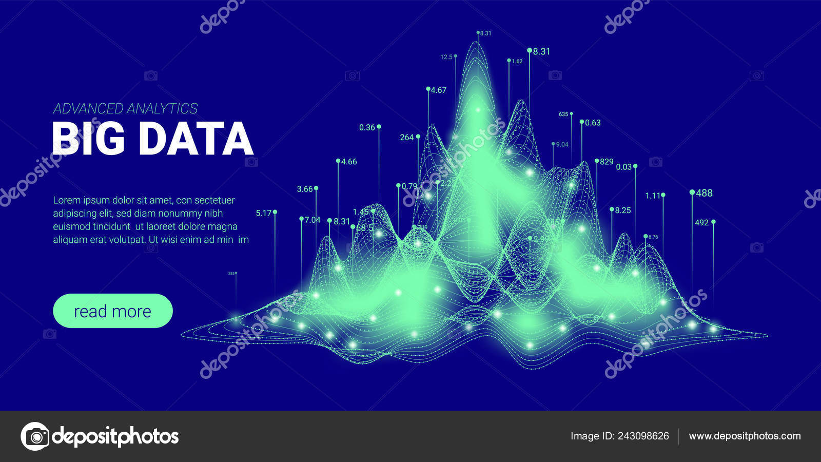 Futuristic Concept of Quantum Technology. Stock Vector by ©ingara 243098626