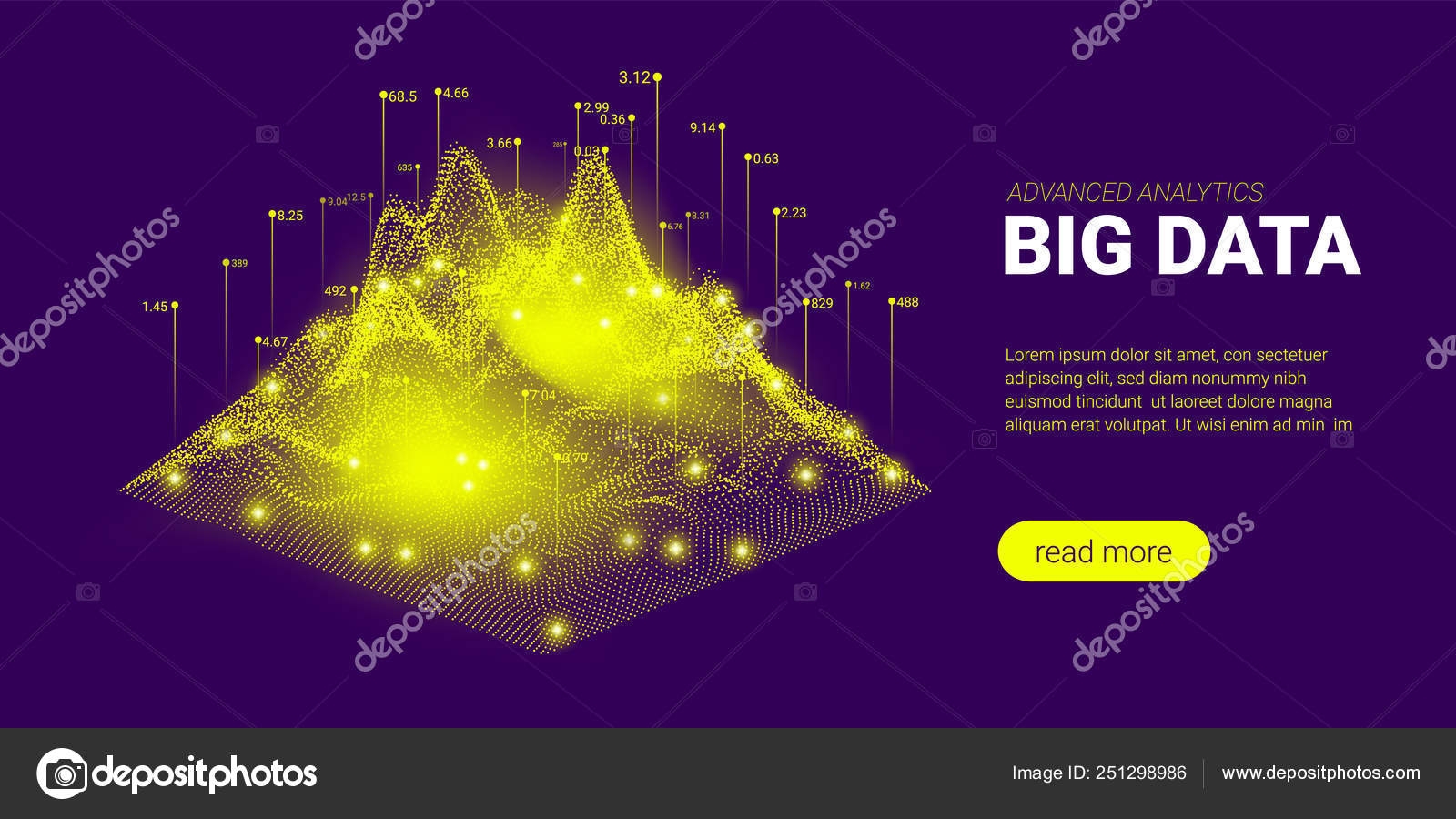 Big Data Analysis Futuristic Concept. Stock Vector by ©ingara 251298986