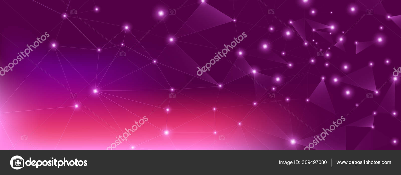 Big Data Network. Technology Vector. Red Stock Vector Image by ©ingara ...