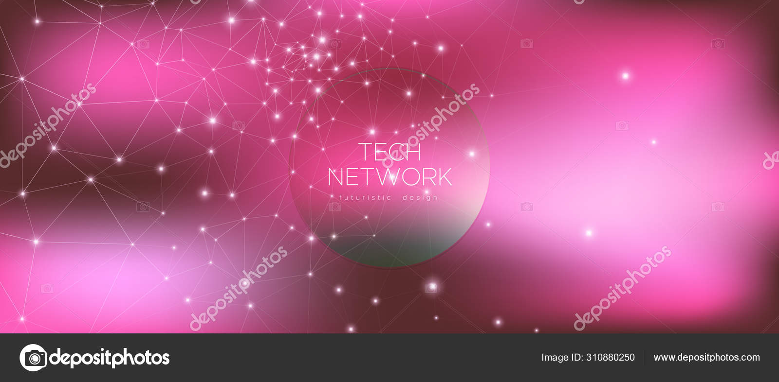 Big Data Abstract. Technology Design. Red Stock Vector by ©ingara ...
