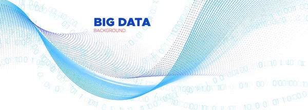 Data Flow. Fluid Financial Illustration. Matrix Stock Vector Image by ...