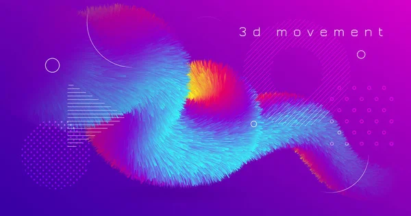 Colorful Fluid Background. Wave Abstract Motion. Stock Vector by ©ingara 382490058