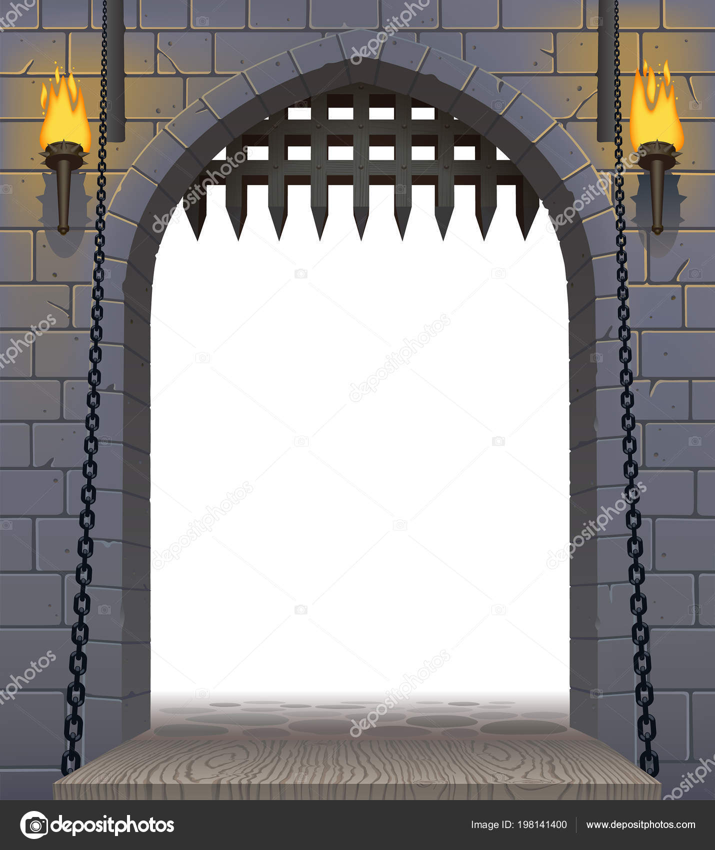 Medieval Castle Gate Design
