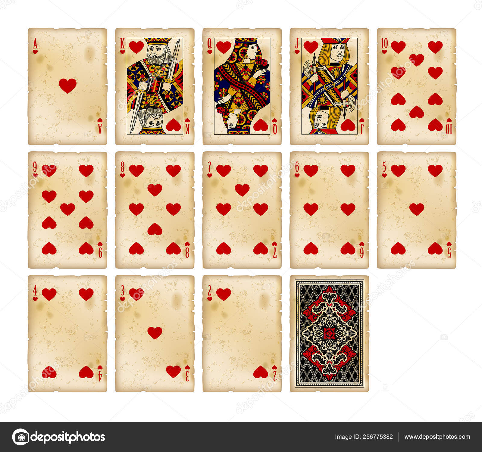Vintage Playing Cards Designs