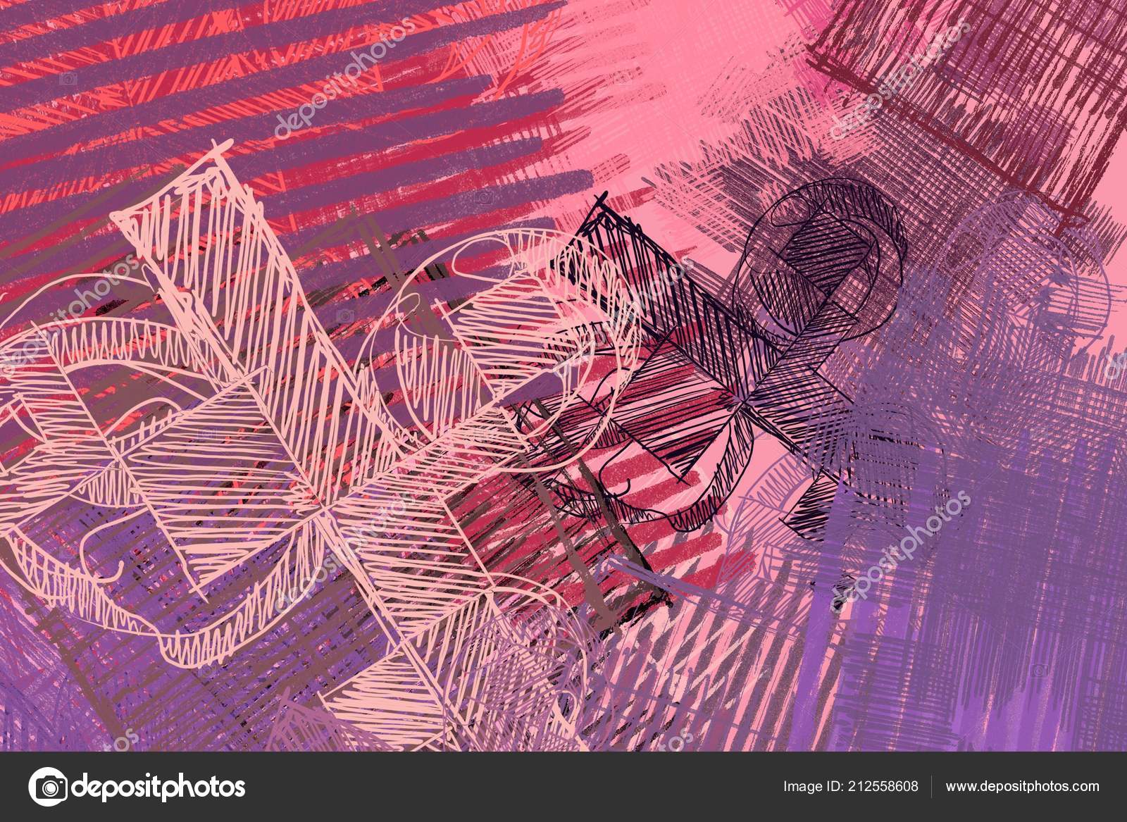 Mix Surreal Mixed Drawing Colors Wall Party Happy Circle Bright Stock ...