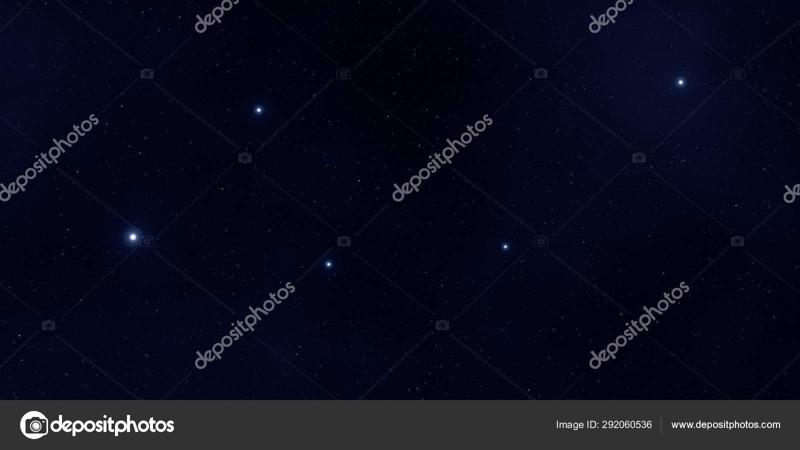 Illustration Realistic Stars Pattern Background Deep Interstellar Space ...
