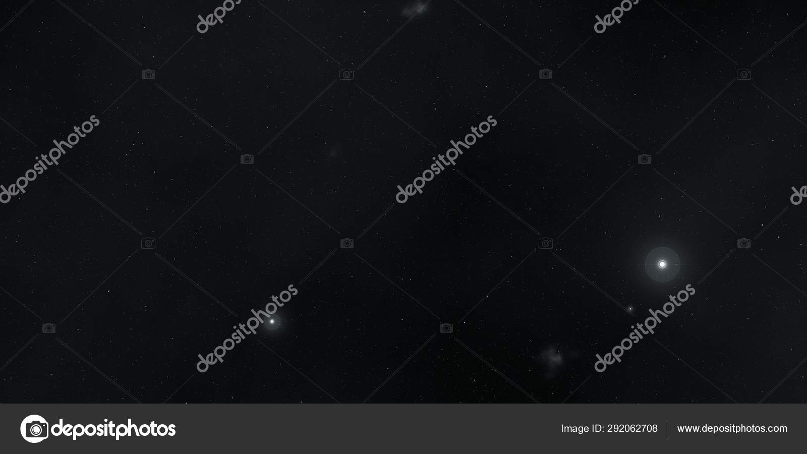 Illustration Realistic Stars Pattern Background Deep Interstellar Space ...