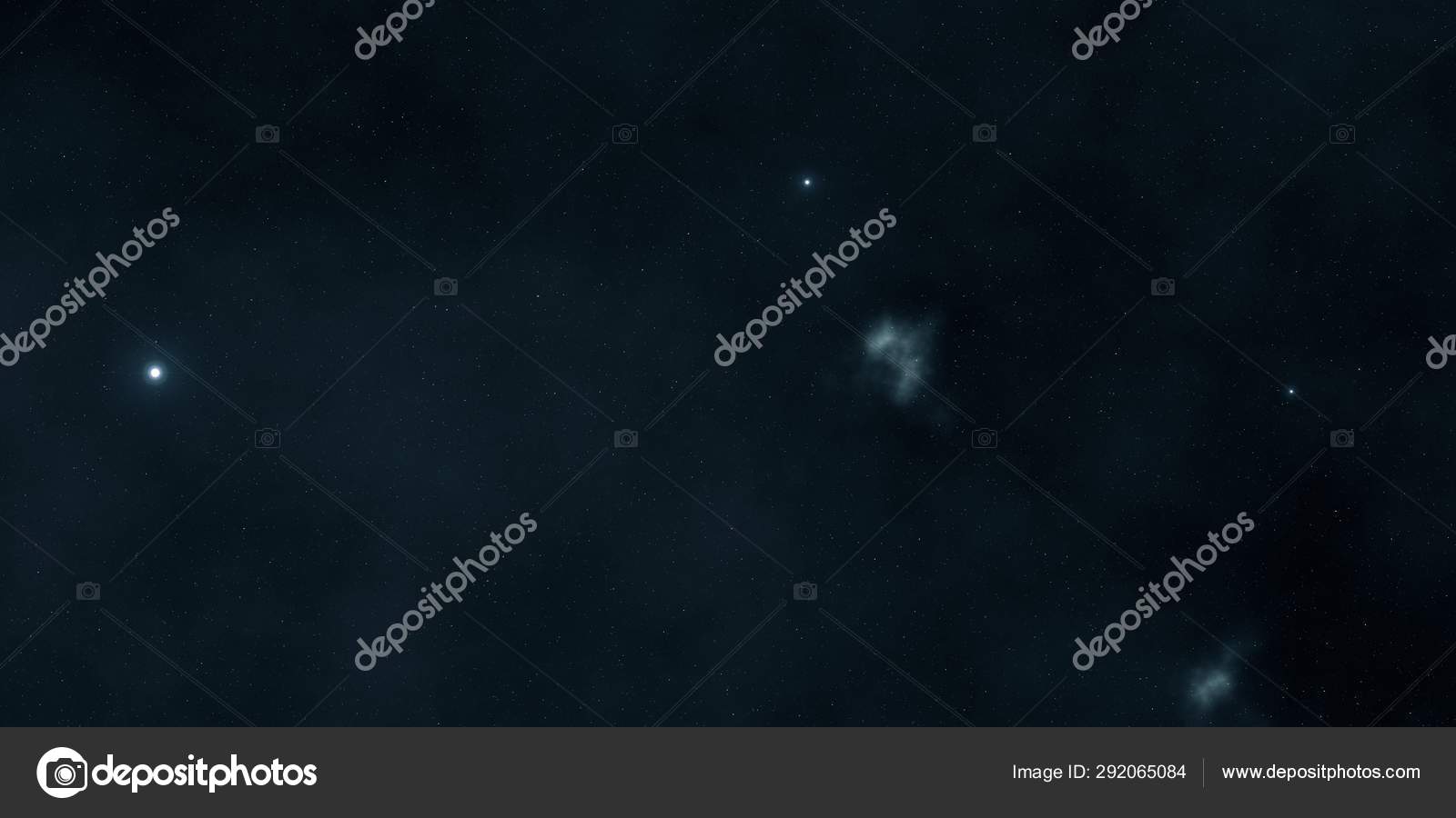 Illustration Realistic Stars Pattern Background Deep Interstellar Space ...