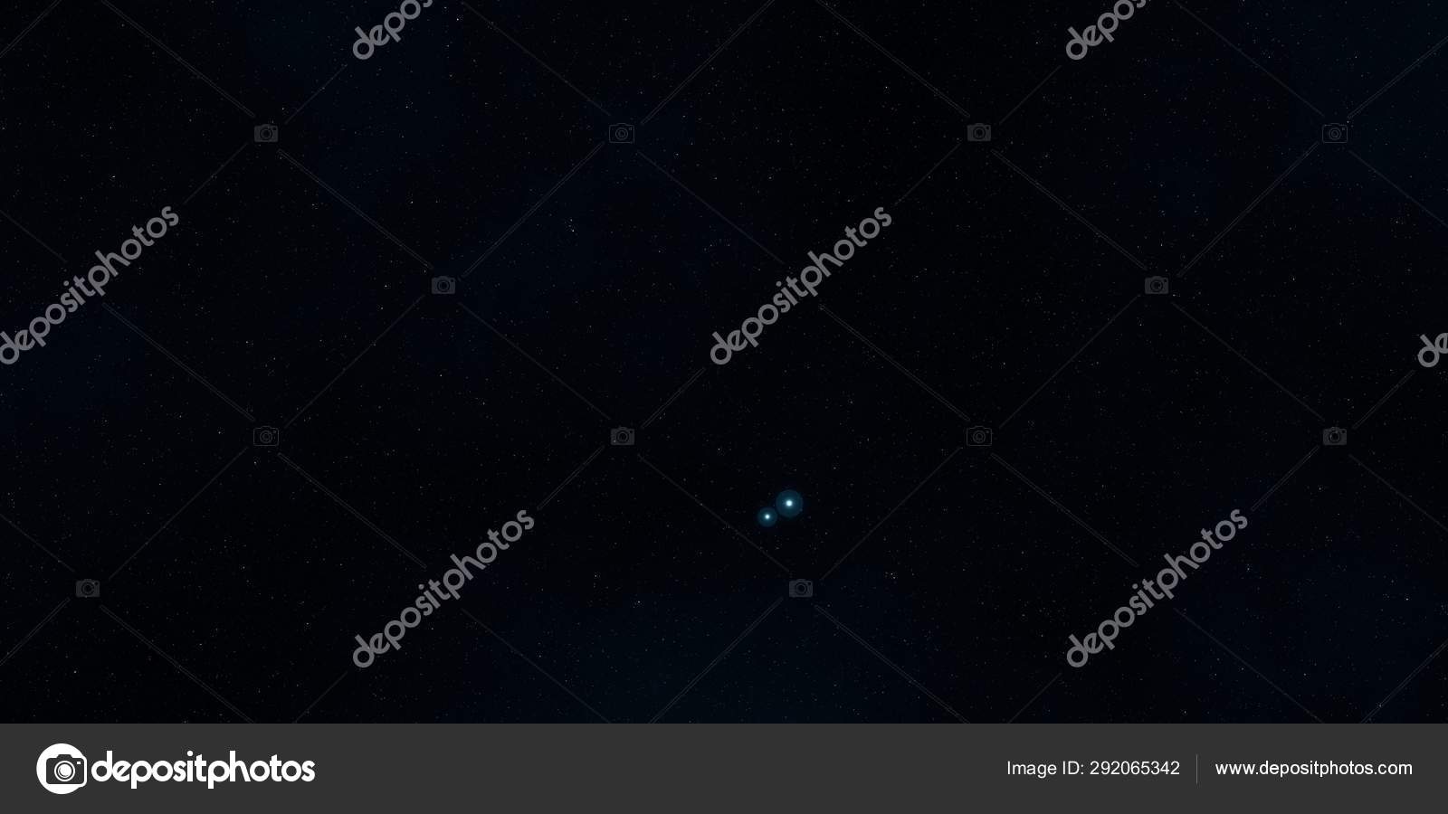 Illustration Realistic Stars Pattern Background Deep Interstellar Space ...