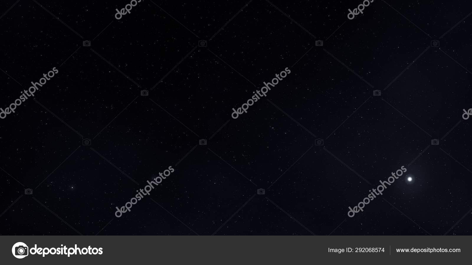 Illustration Realistic Stars Pattern Background Deep Interstellar Space ...