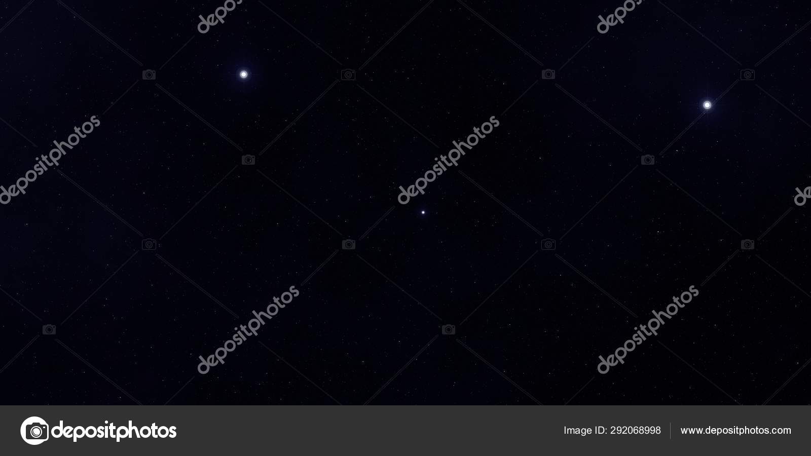 Illustration Realistic Stars Pattern Background Deep Interstellar Space ...
