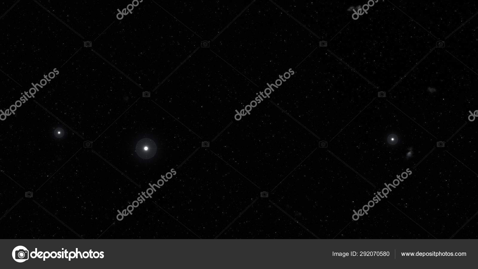 Illustration Realistic Stars Pattern Background Deep Interstellar Space ...