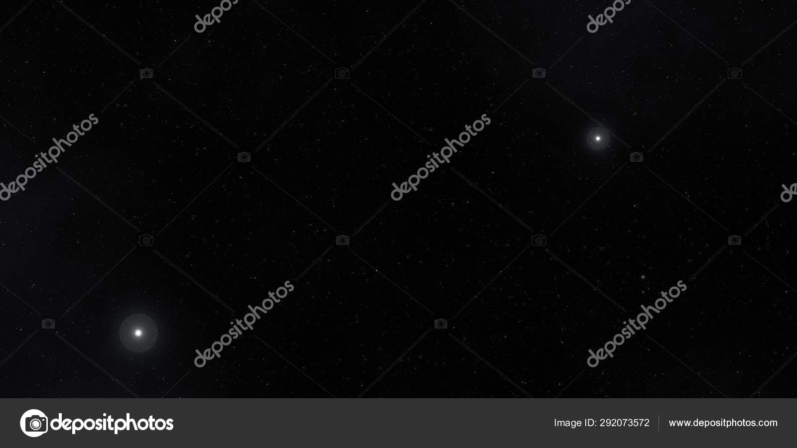 Illustration Realistic Stars Pattern Background Deep Interstellar Space ...
