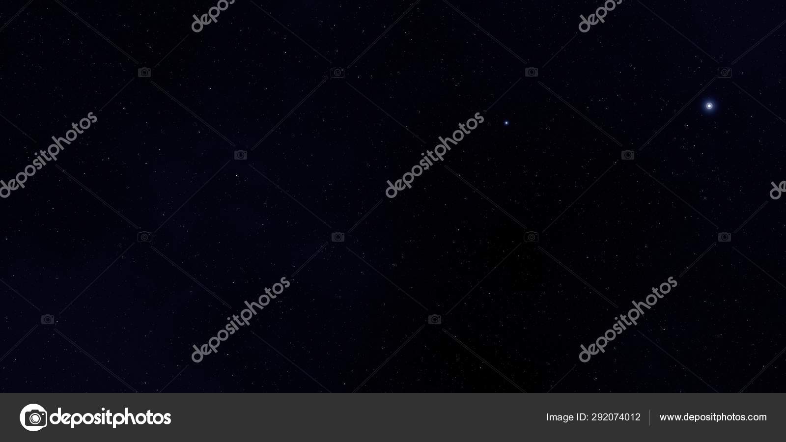 Illustration Realistic Stars Pattern Background Deep Interstellar Space ...