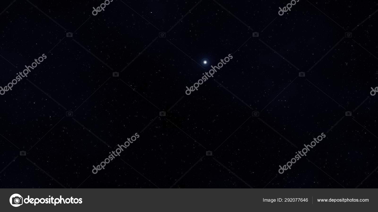 Illustration Realistic Stars Pattern Background Deep Interstellar Space ...