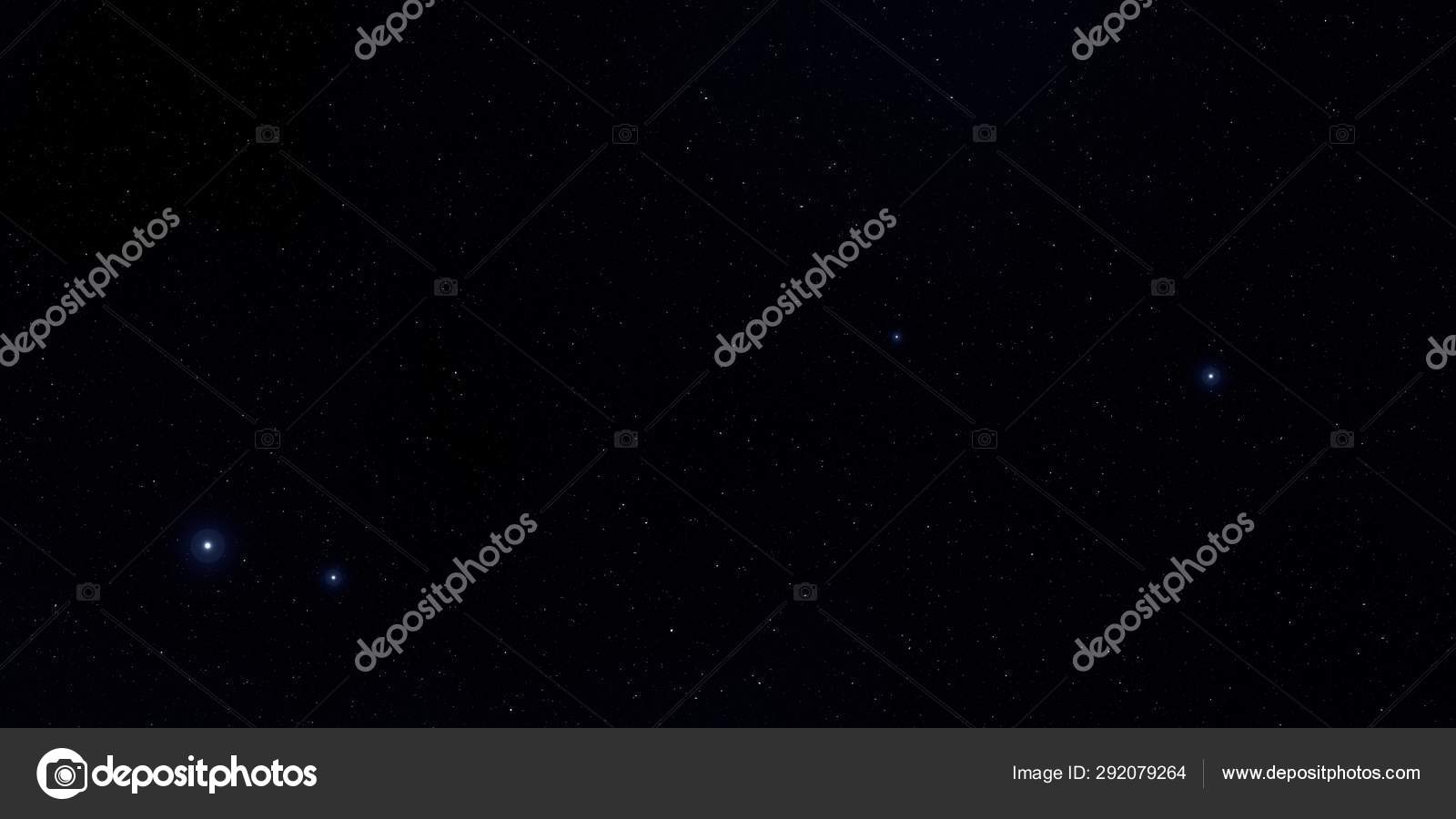 Illustration Realistic Stars Pattern Background Deep Interstellar Space ...