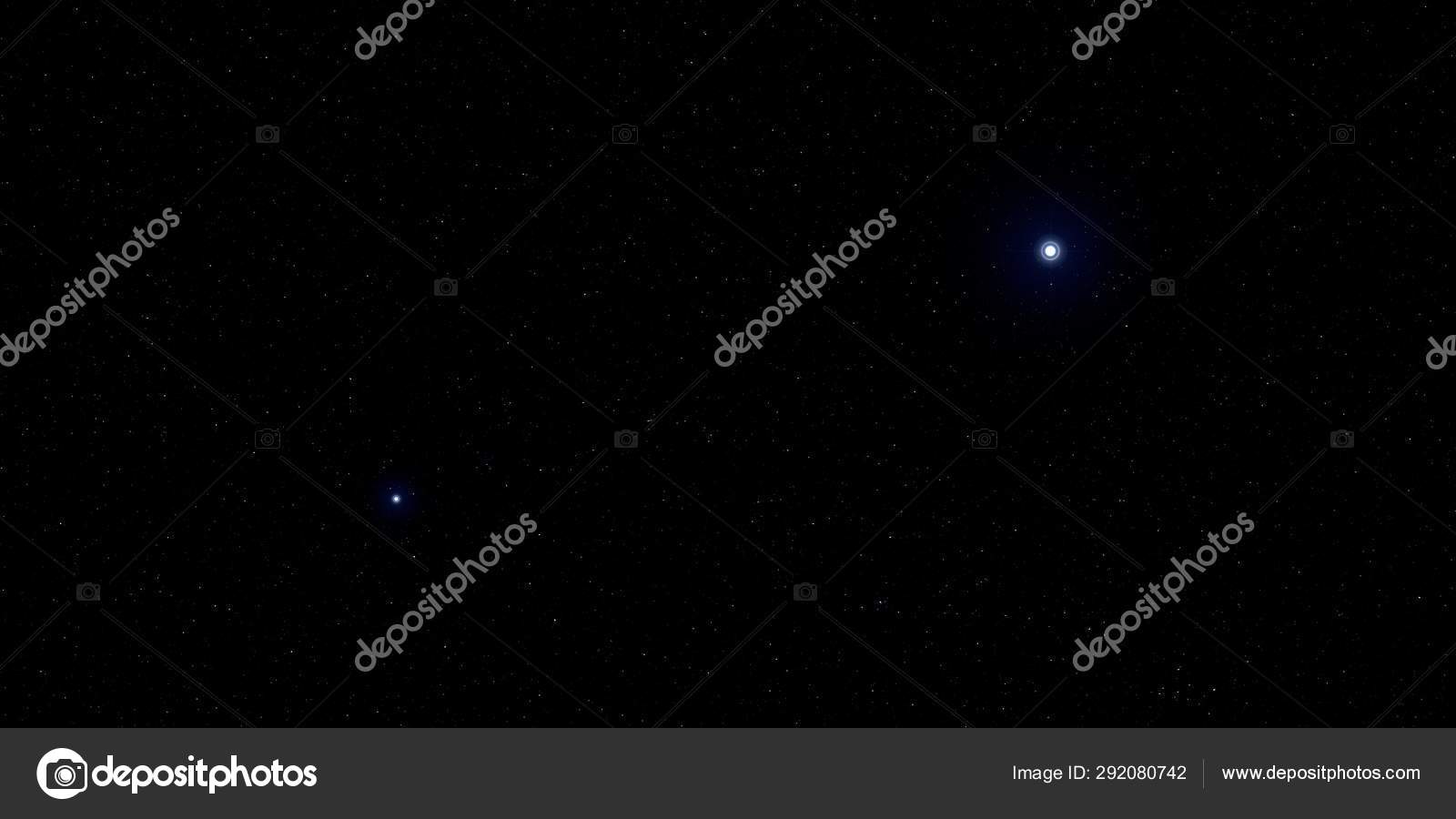Illustration Realistic Stars Pattern Background Deep Interstellar Space ...
