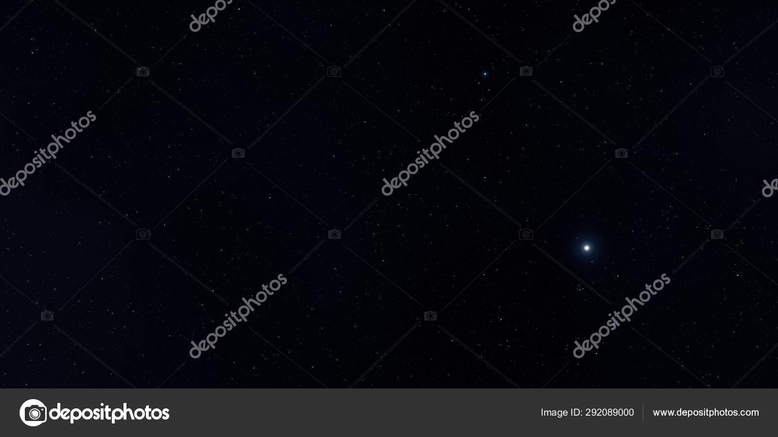 Illustration Realistic Stars Pattern Background Deep Interstellar Space ...