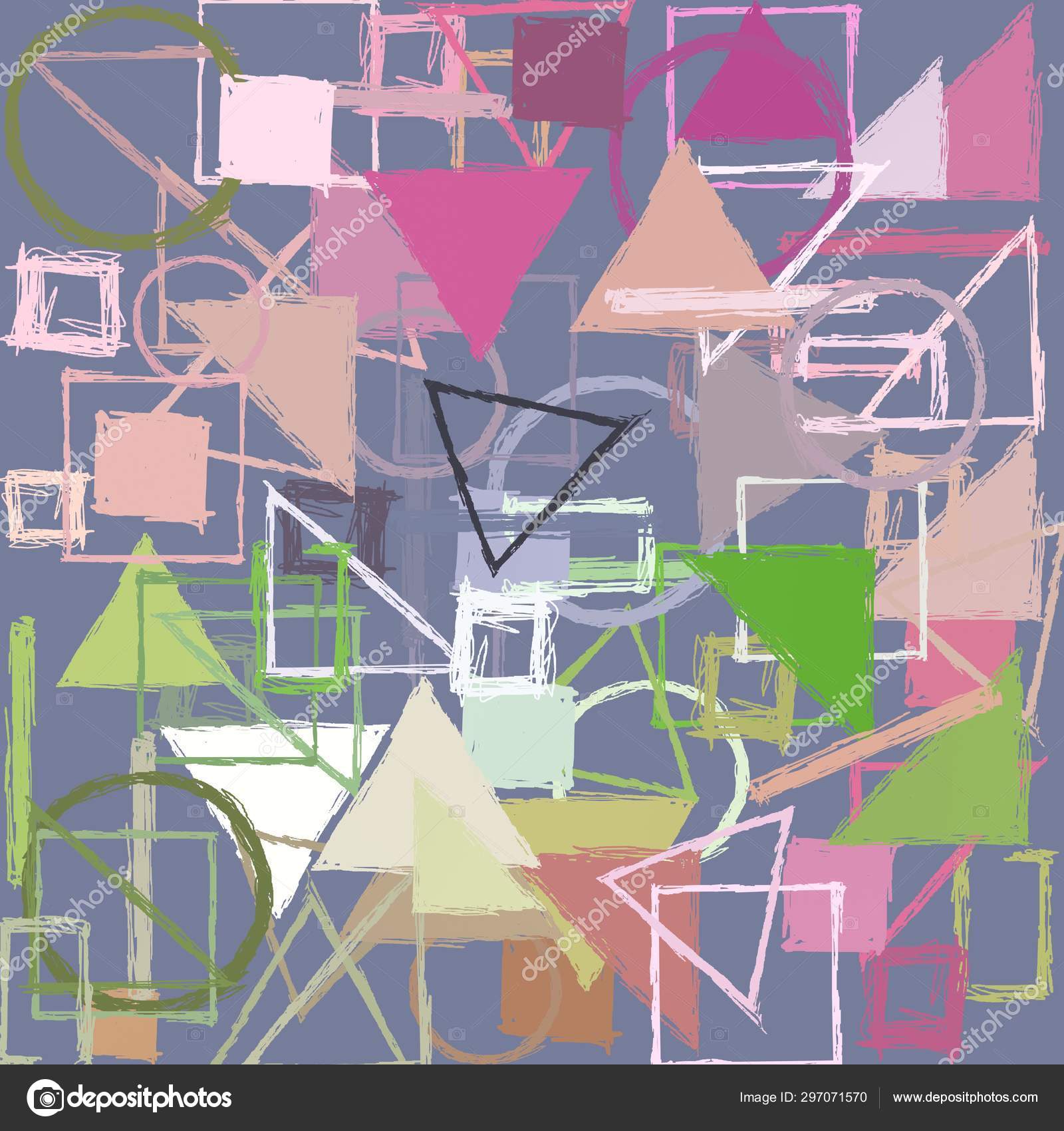 Modern Abstract Geometric Pattern Background — Stock Photo ...