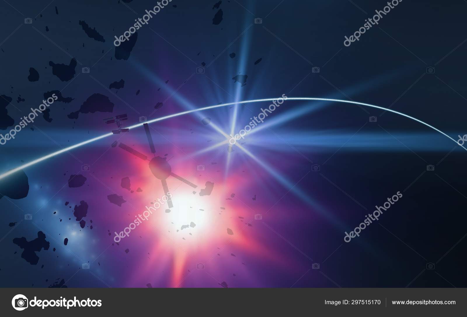 Colorful Abstract Sky Background Shine — Stock Photo © nordenworks ...