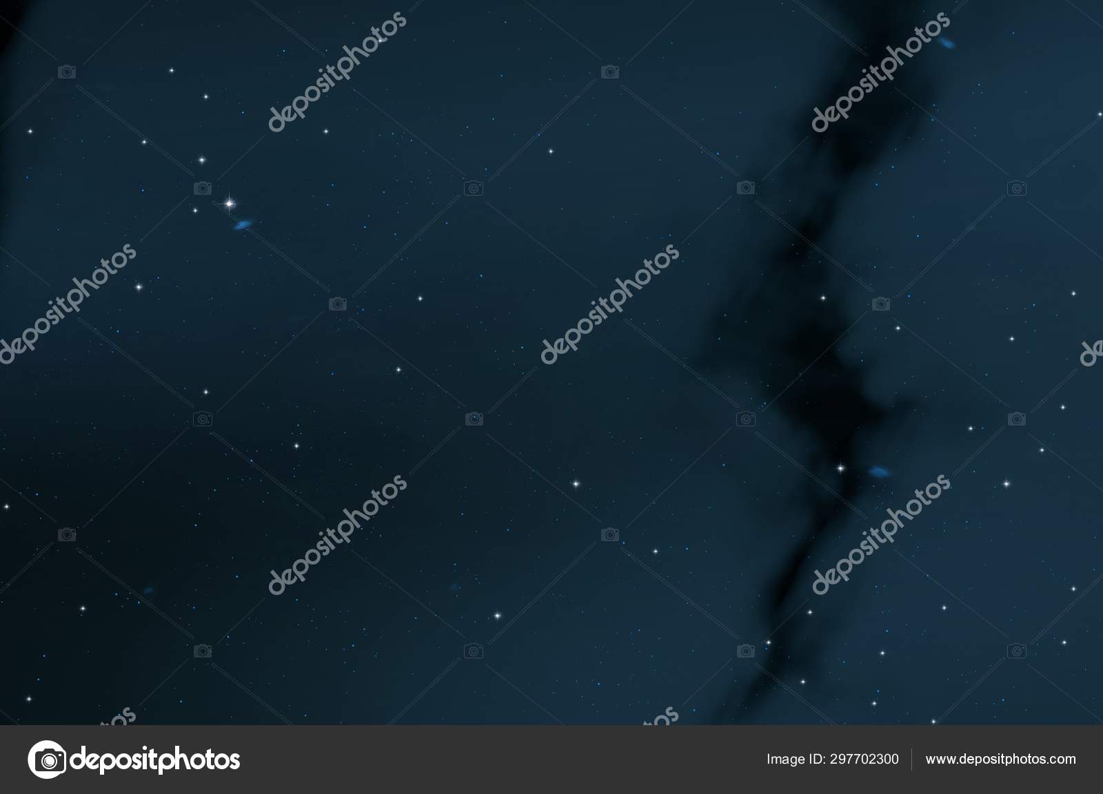 Universe Filled Stars Gas Far Distant Cosmos Illustration — Stock Photo ...