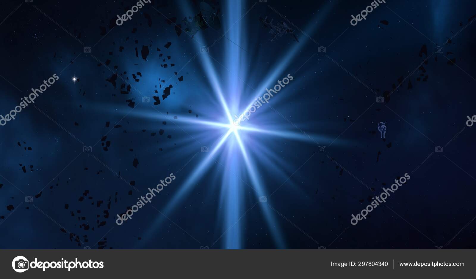 Dark Space Abstract Wallpaper Shine — Stock Photo © nordenworks.gmail ...