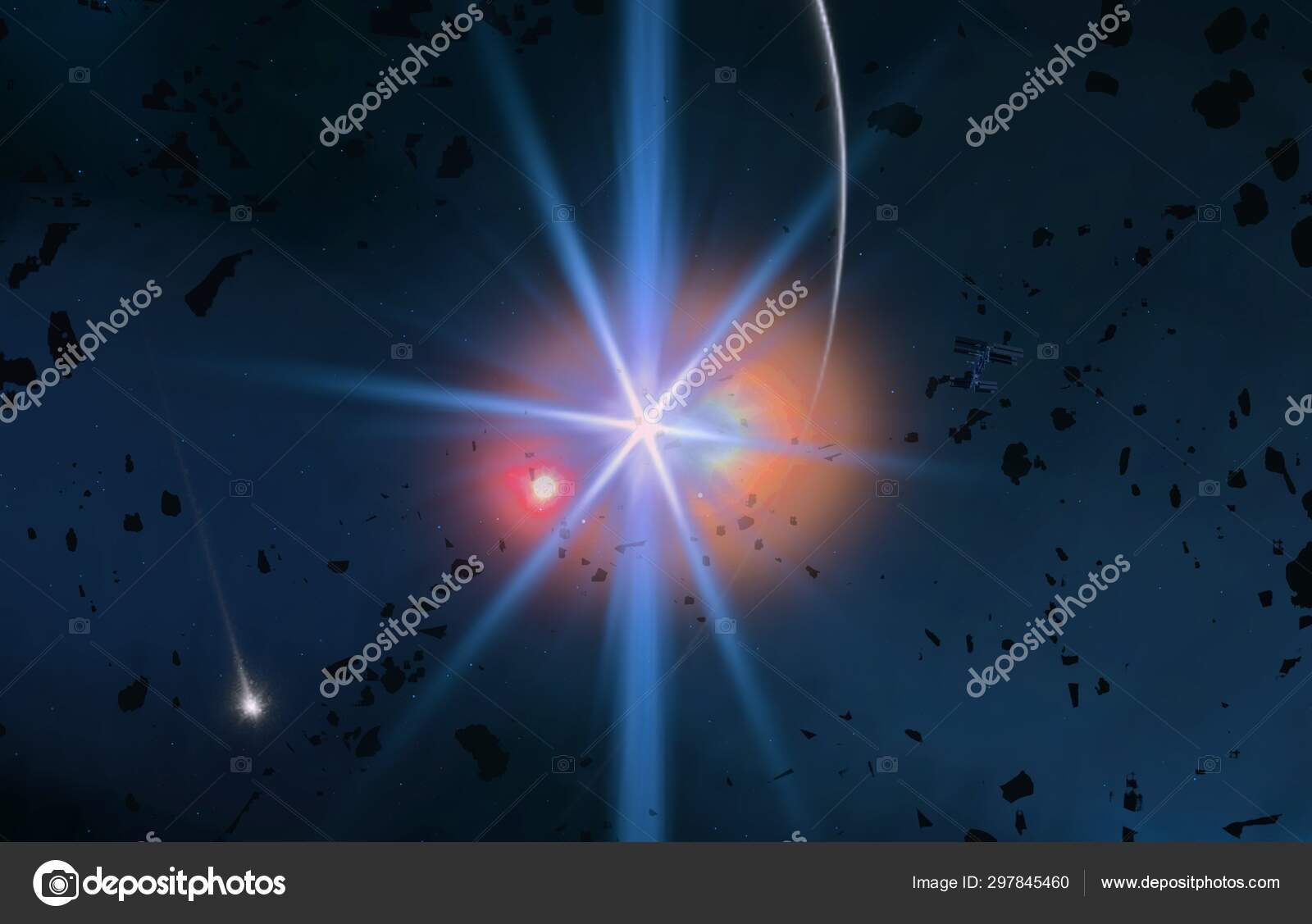 Abstract Space Dark Background — Stock Photo © nordenworks.gmail.com ...
