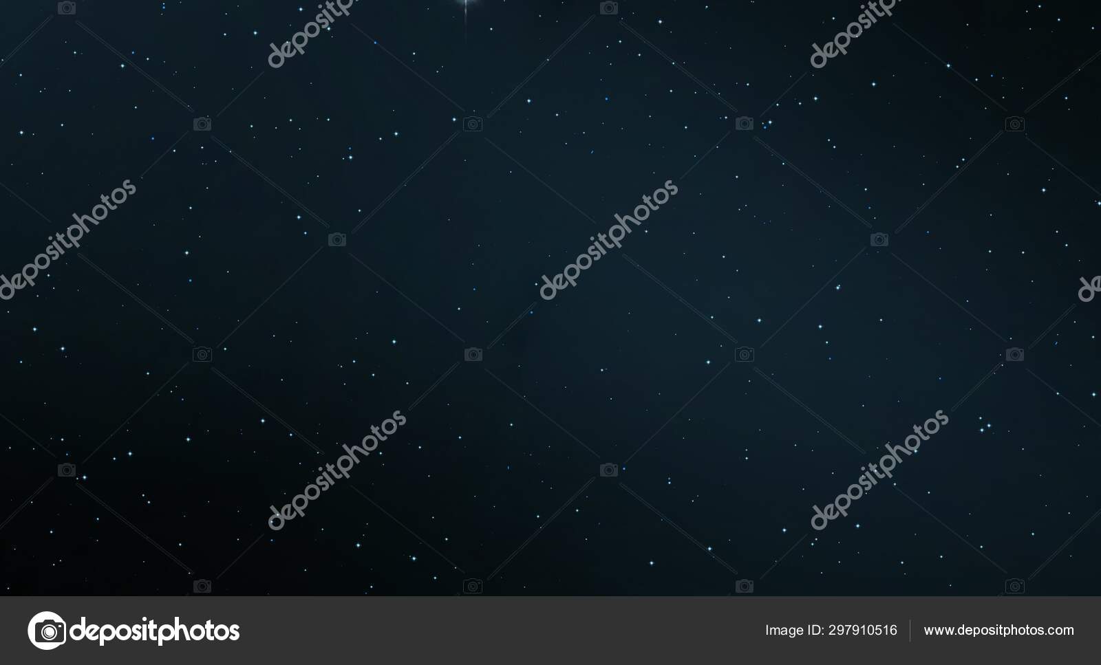 Illustration Deep Vast Space Stars Planets Moons Various Science ...