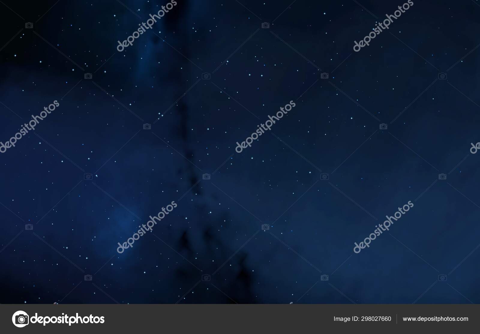 Illustration Deep Vast Space Stars Planets Moons Various Science ...