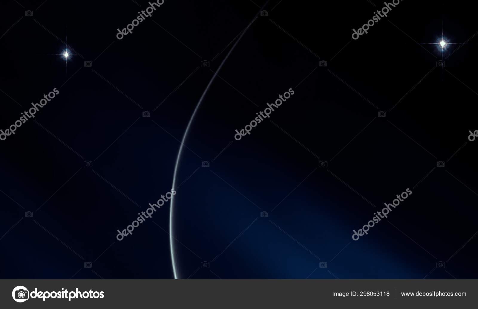 Illustration Realistic Star Pattern Background Deep Interstellar Space ...