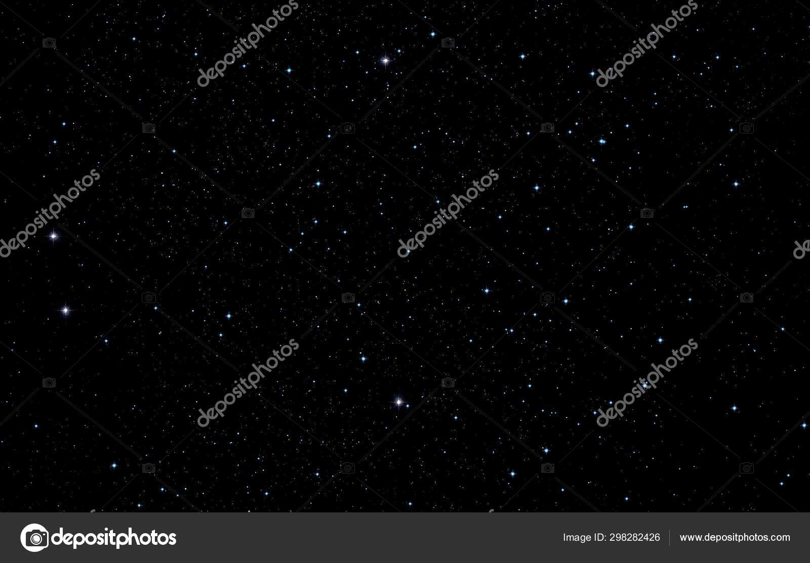 Illustration Deep Vast Space Stars Planets Moons Various Science ...