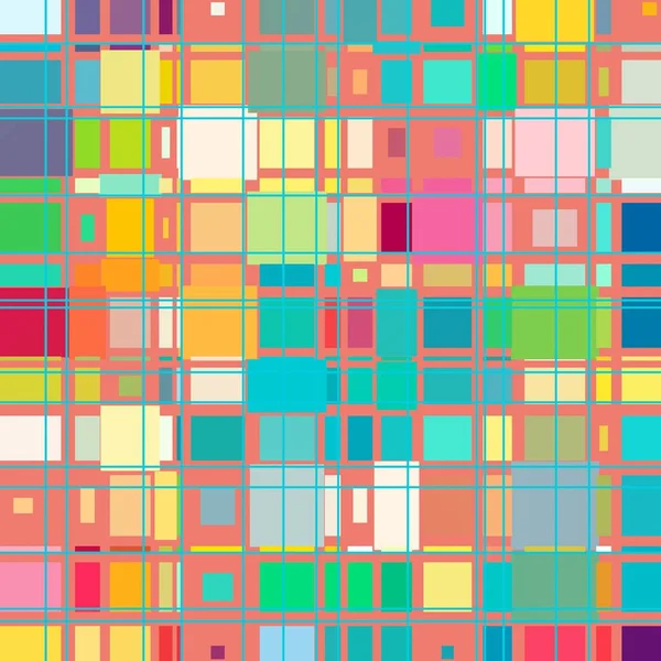 colorful abstract background with squares - Stock Image - Everypixel