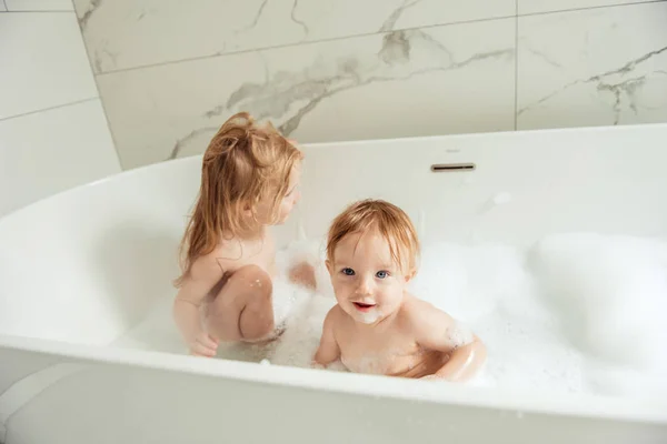 Brother sister bath Stock Photos, Royalty Free Brother sister bath ...