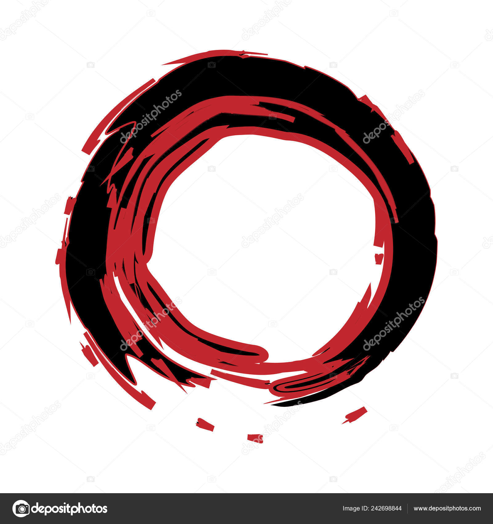 Stroke Enso Zen Symbol Stock Vector Image by ©wolyalya.gmail.com #242698844
