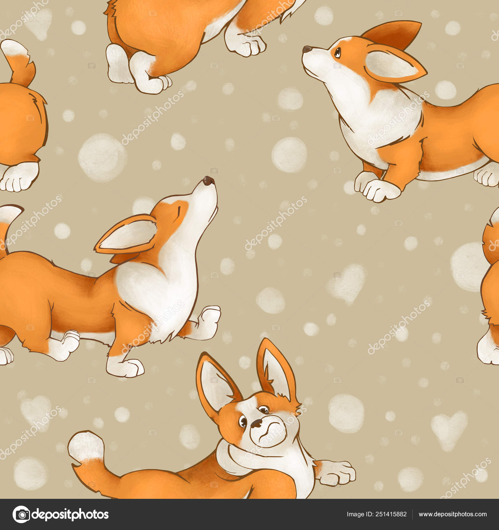 Corgi Pattern