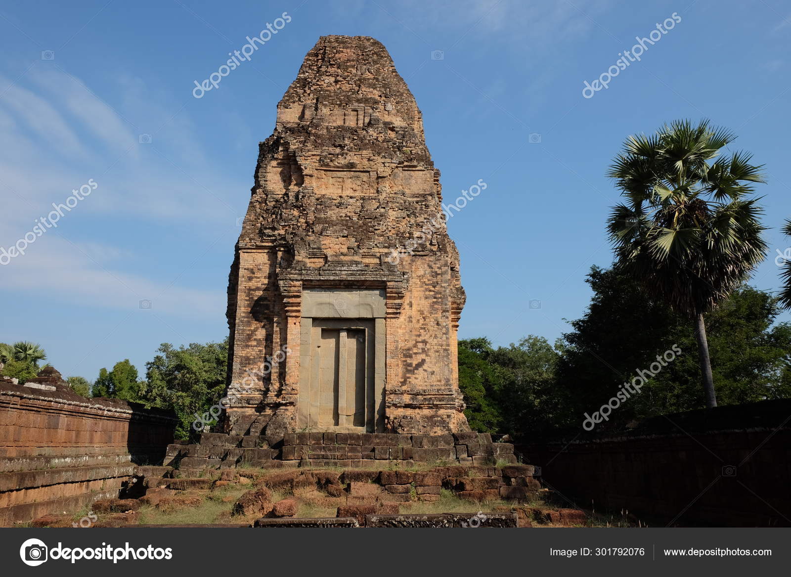 Ancient Khmer Temple Pre Rup Ruins Medieval Buildings Tourist ...
