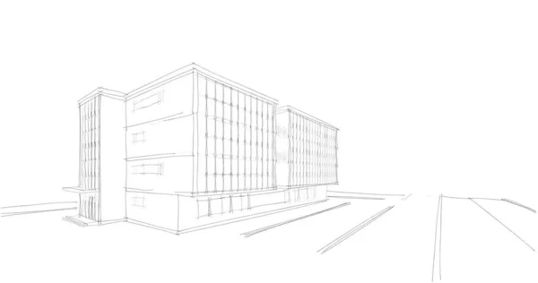 Hospital building drawing Stock Photos, Royalty Free Hospital building ...