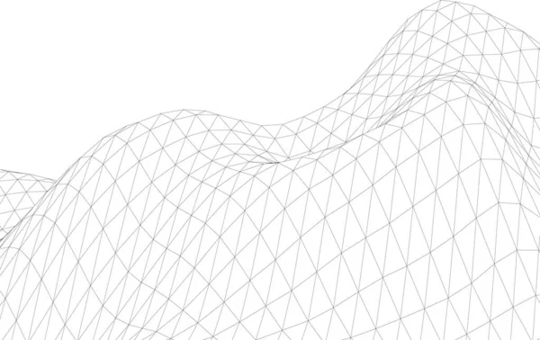 Abstract Wallpaper Hill Shapes Digital Background Stock Vector by ...