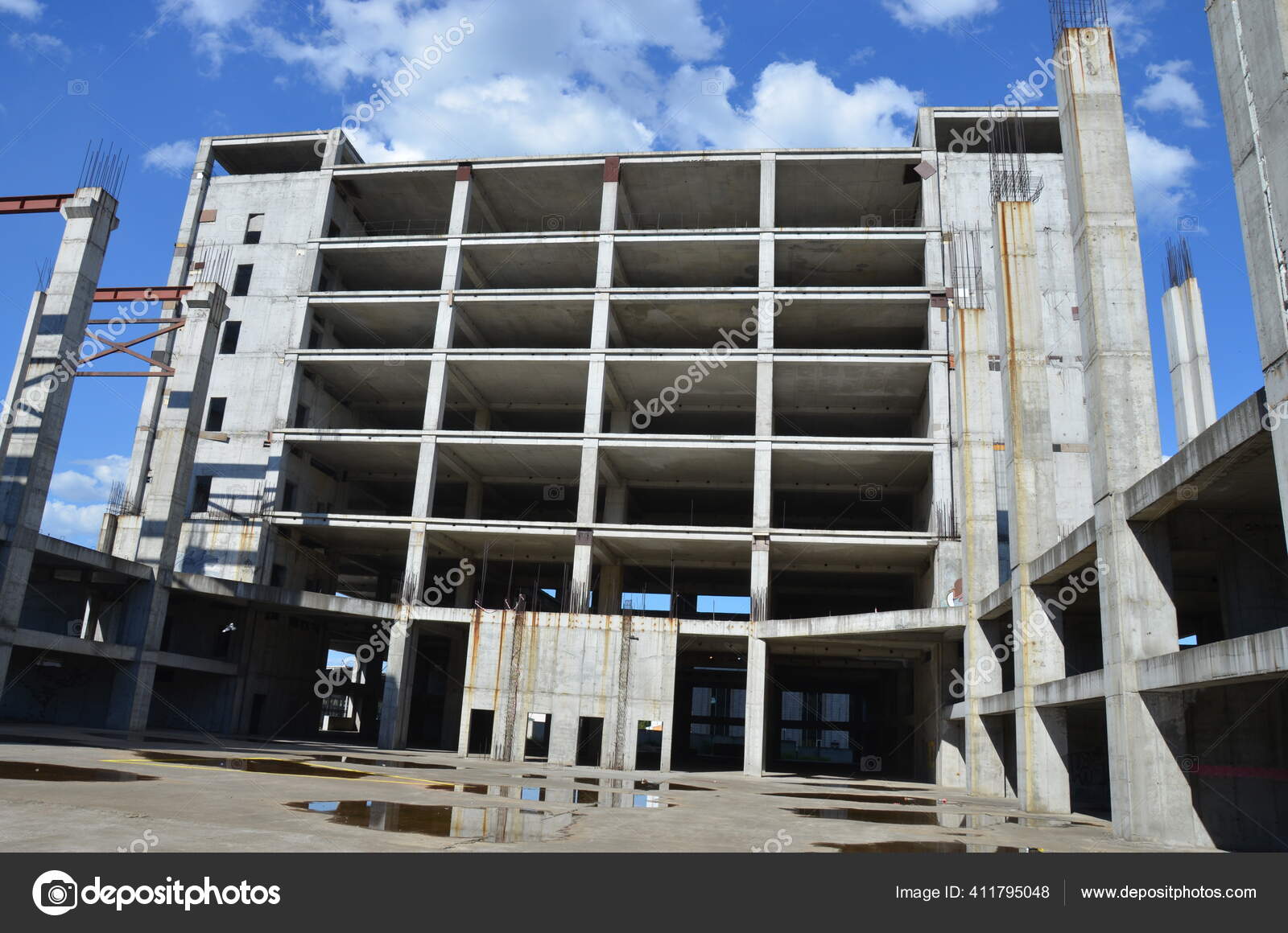Geometrical Architectural Building Shapes Stock Photo by ©YuriyA 411795048