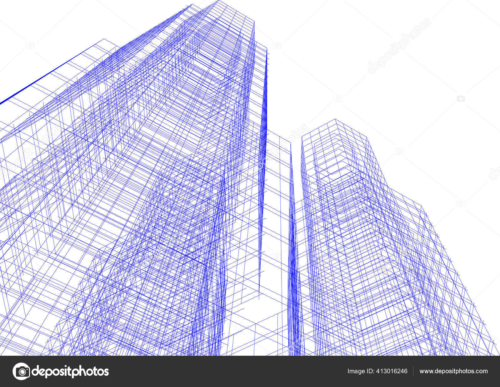 Minimal Geometrical Shapes Architectural Lines Stock Vector by ©YuriyA ...