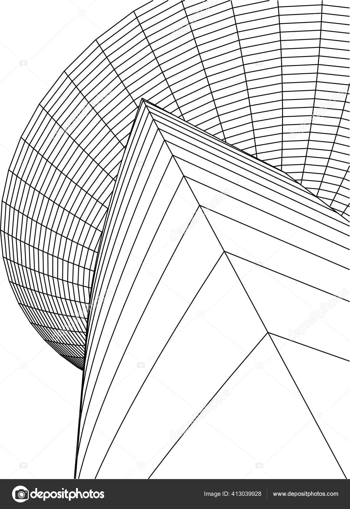 Abstract Straight Line Drawings