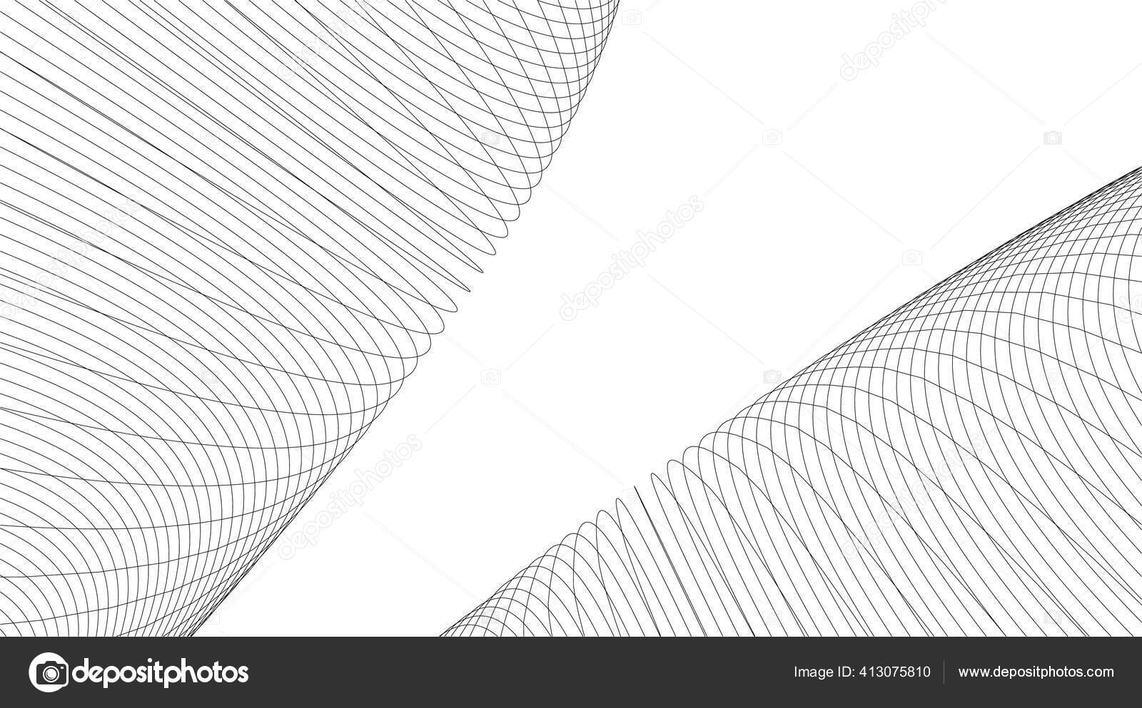 Abstract Drawing Lines Architectural Art Concept Minimal Geometrical ...