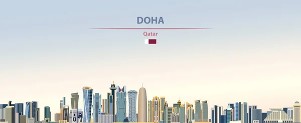 100,000 Doha skyline Vector Images | Depositphotos