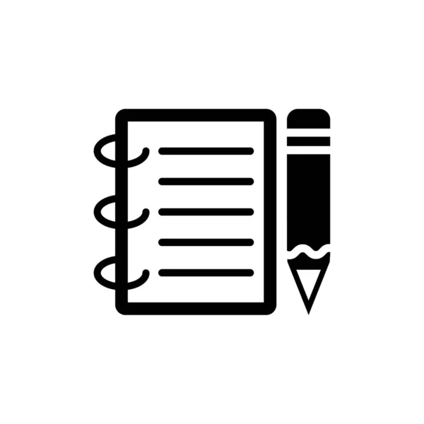 Write Note Icon Black Color Stock Vector by ©riduwan_molla 254577892