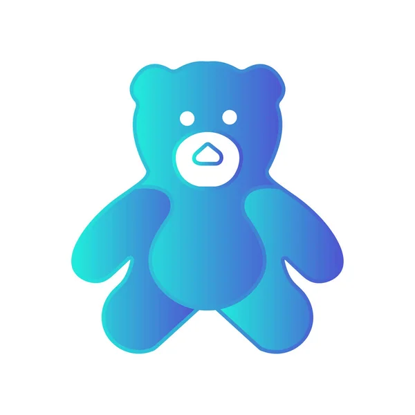 Oso azul imágenes de stock de arte vectorial | Depositphotos