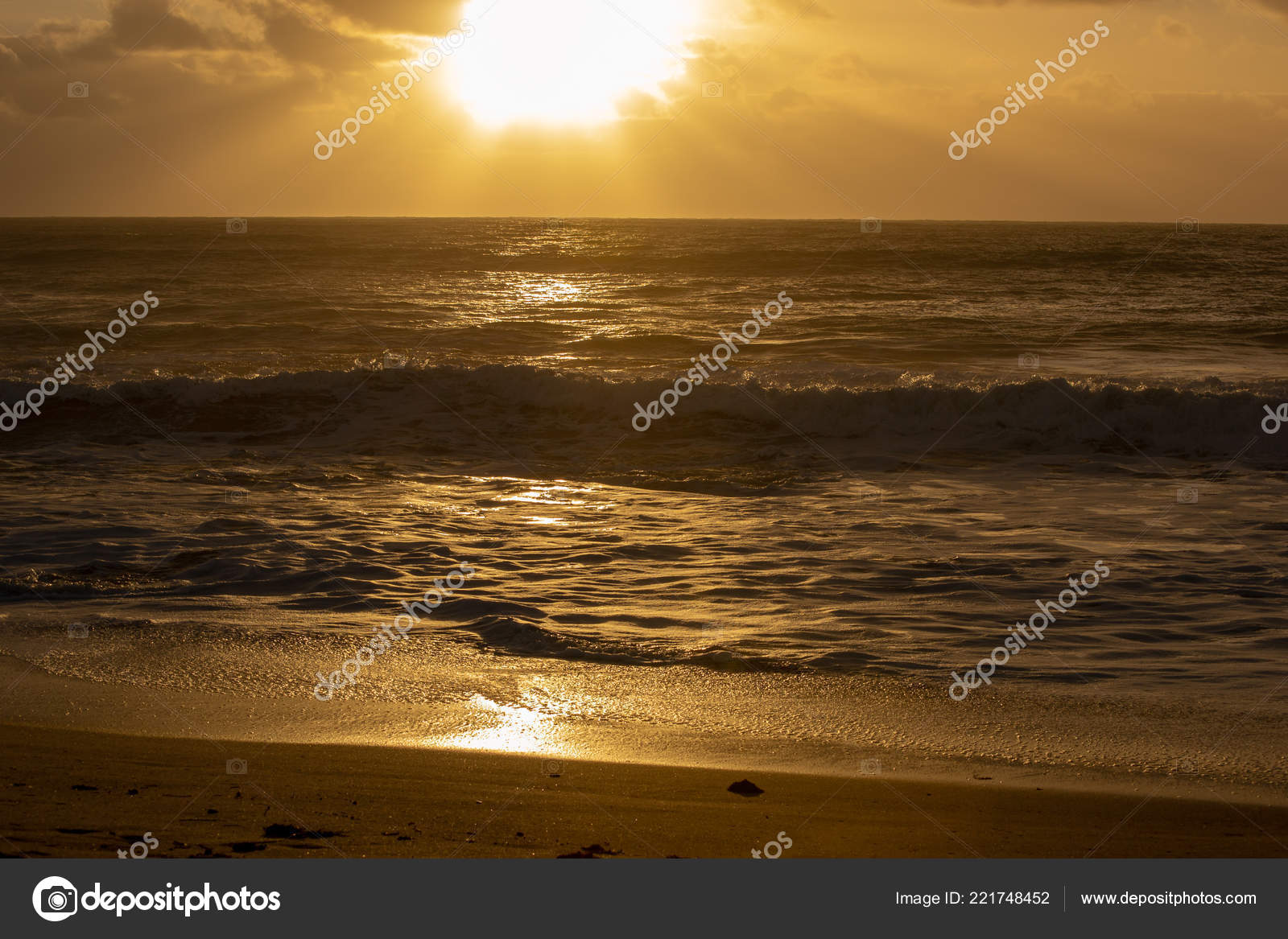 Mandurah Beach Sunset — Stock Photo © mariacollado #221748452