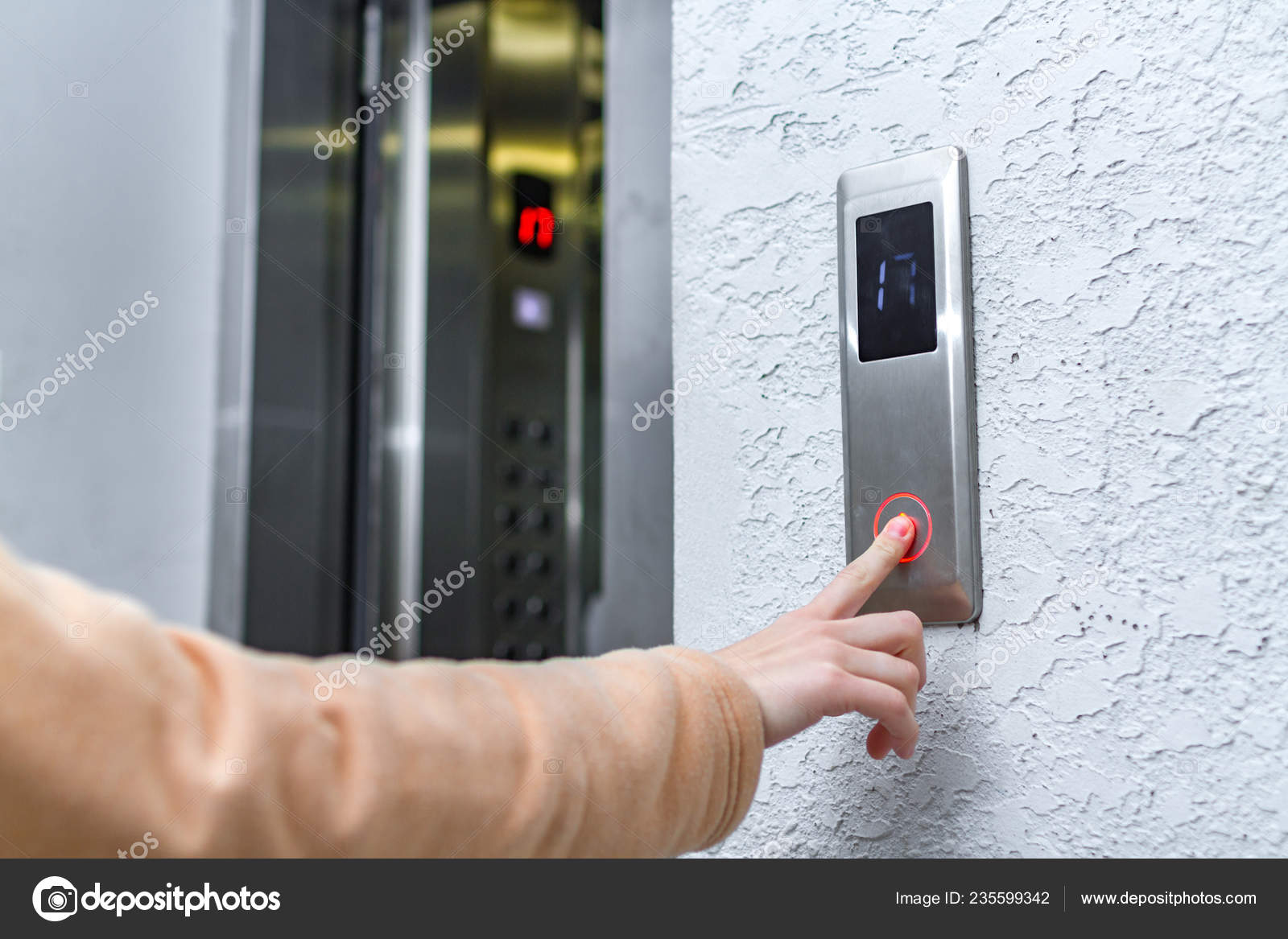 Elevator Call Button