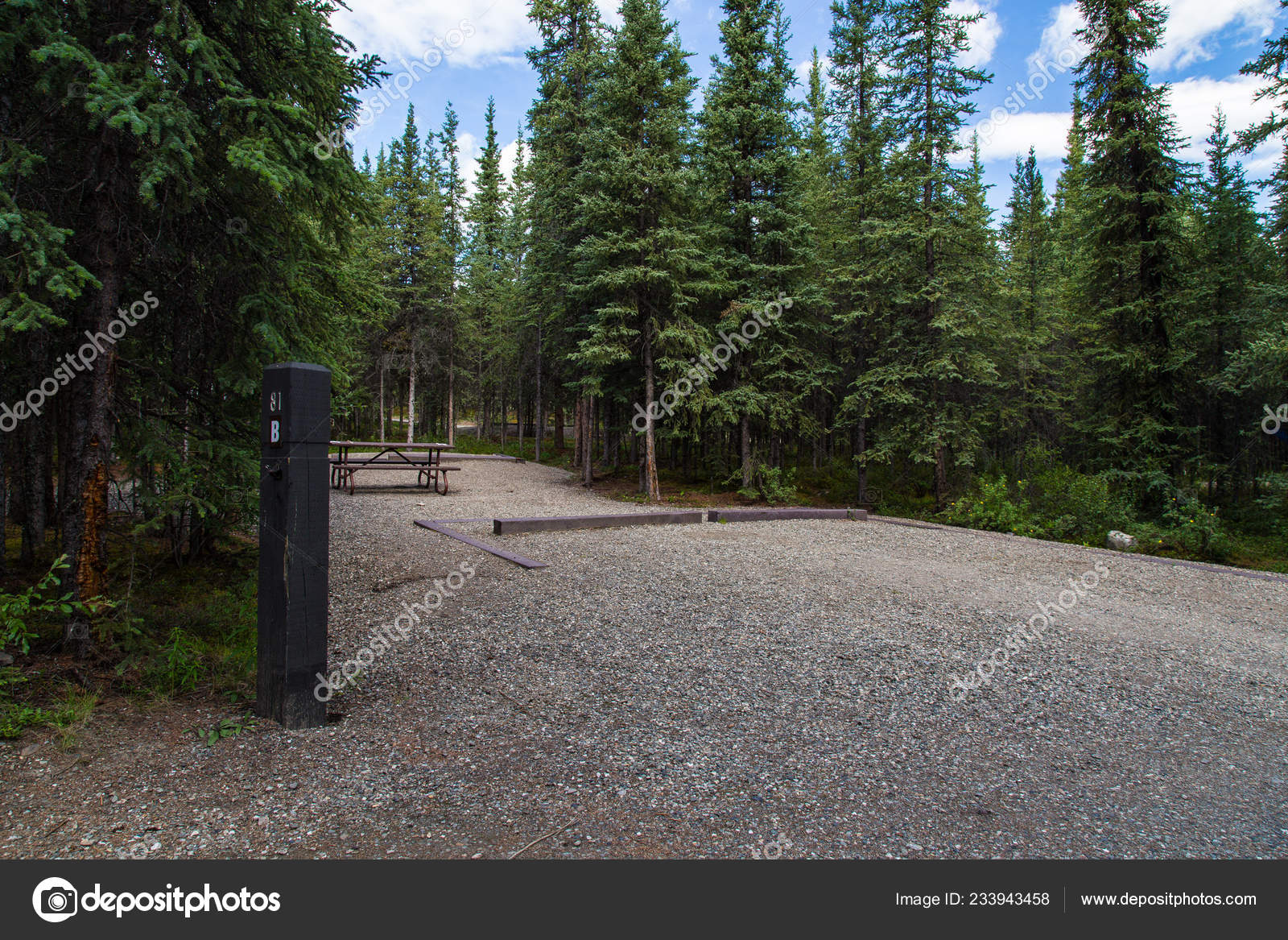 Riley Creek Campground Denali National Park Alaska – Stock Editorial ...