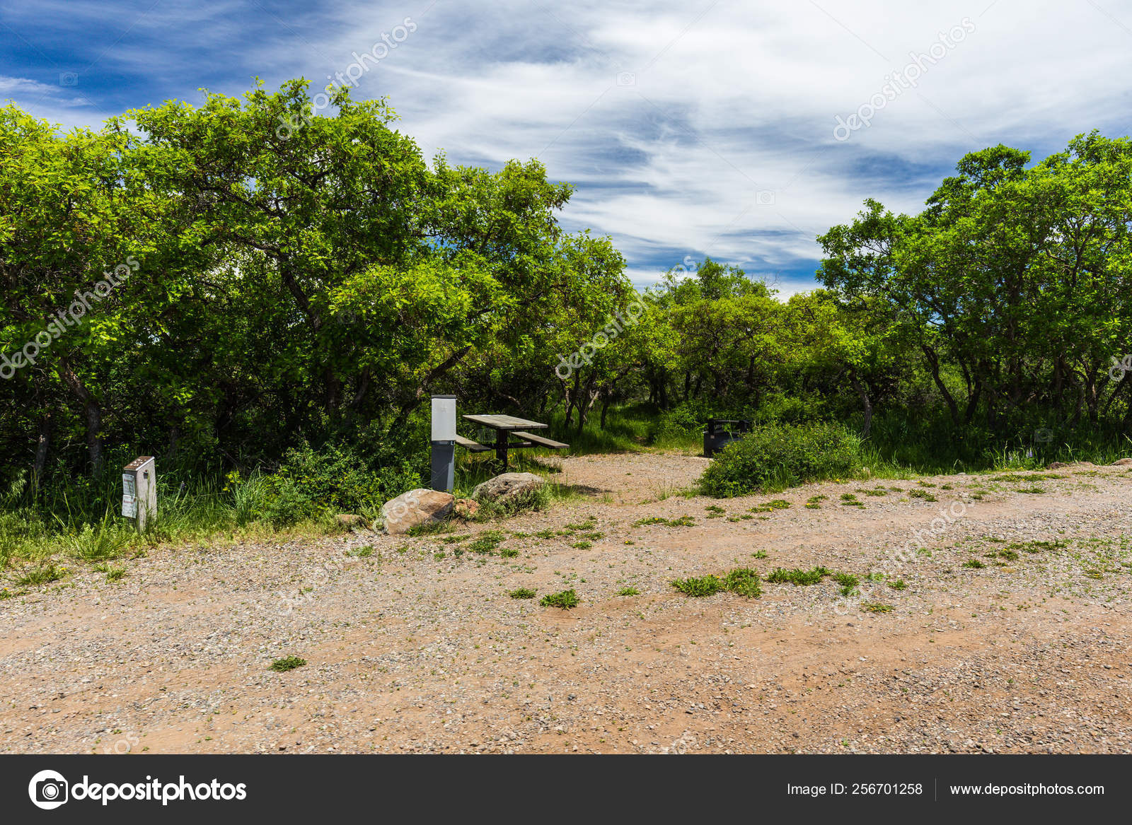 South Rim Campground in Black Canyon of the Gunnison National Park in ...