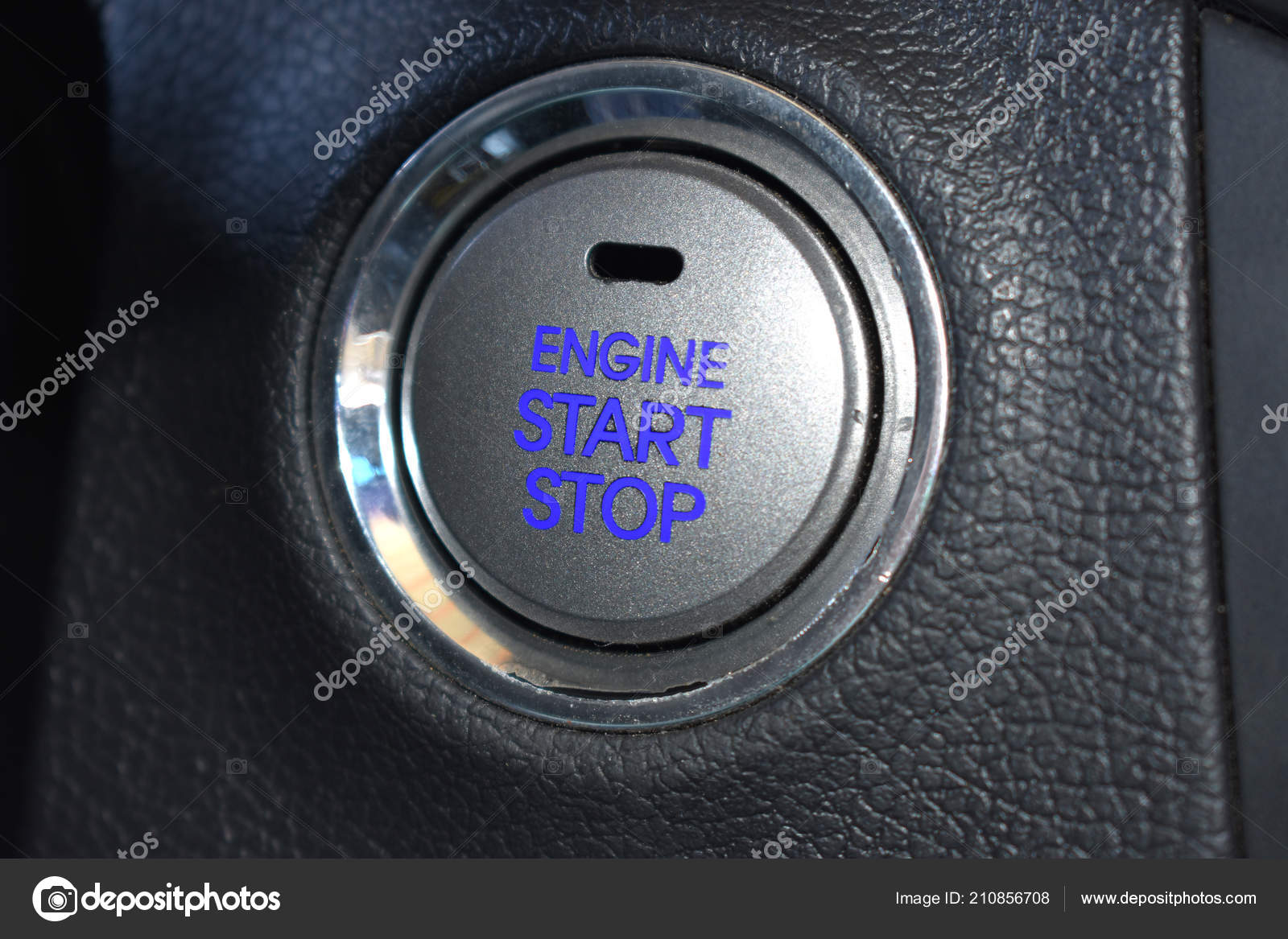 Car Auto Engine Start Stop Button Keyless Entry — Stock Photo © nrfoto ...
